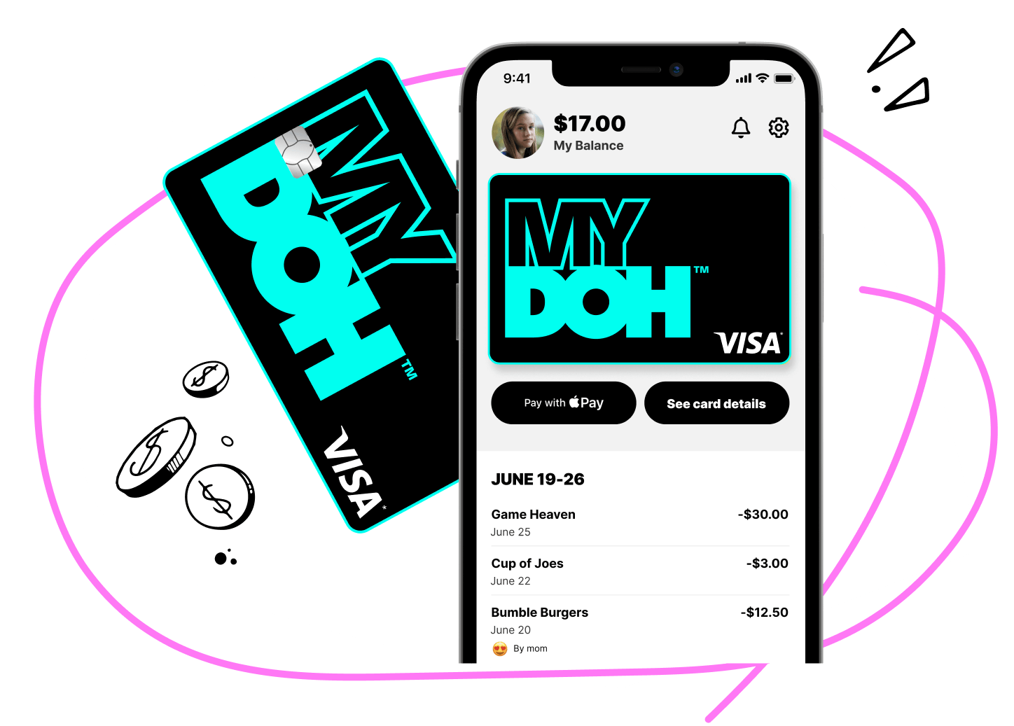 Mydoh | Money Management App for Parents & Kids