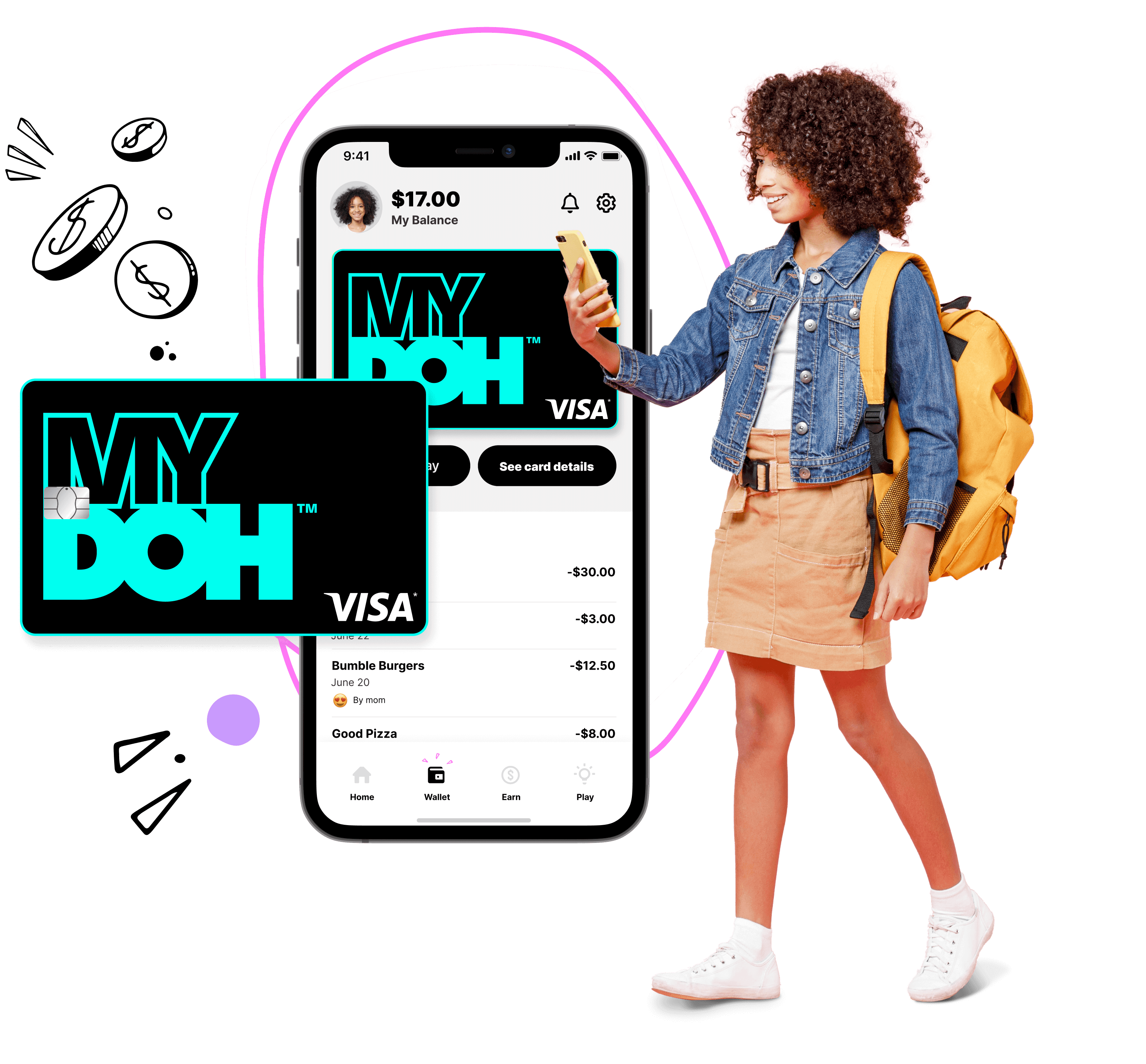Mydoh | Money Management App for Parents & Kids