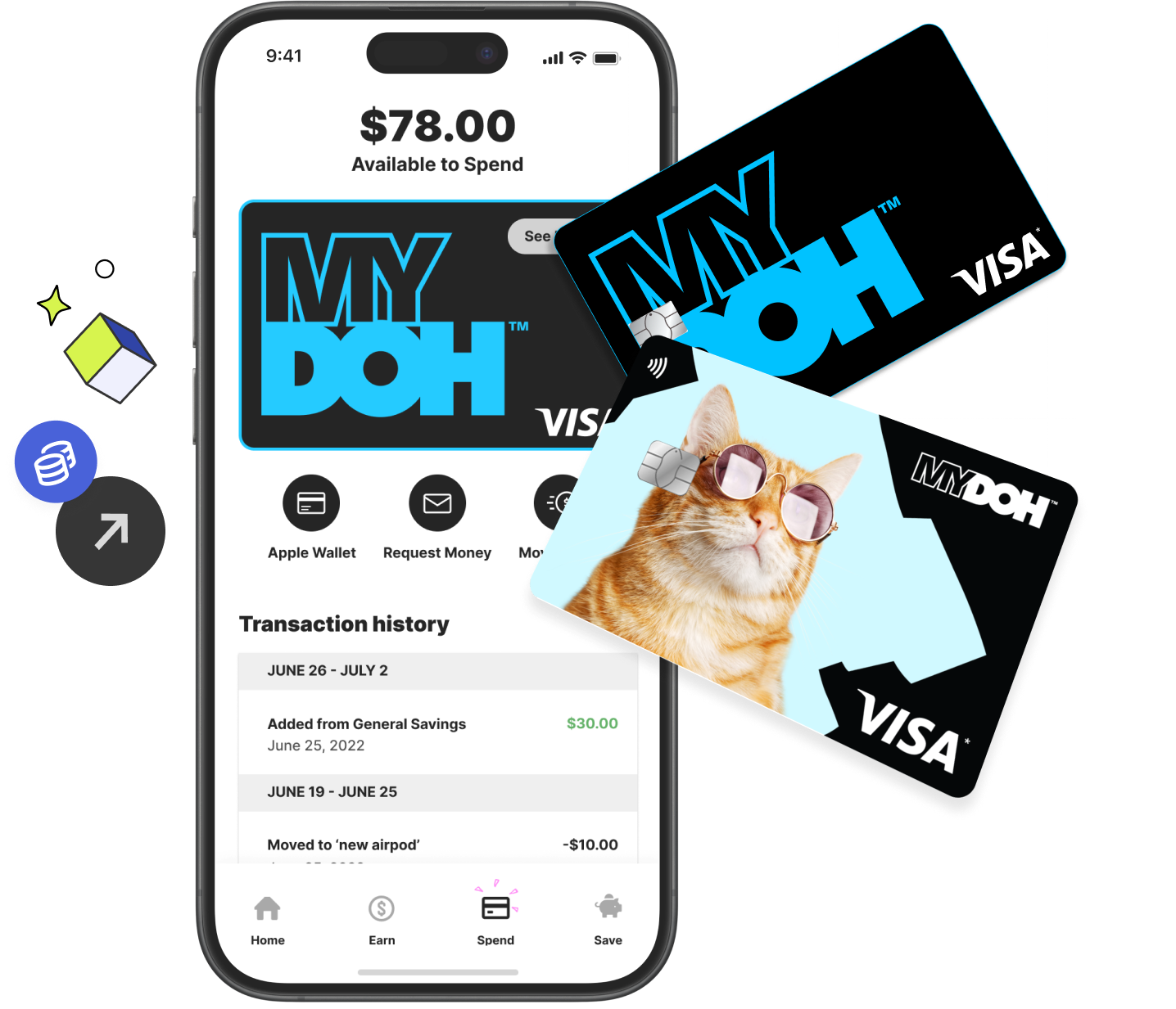 Cash Card | Mydoh